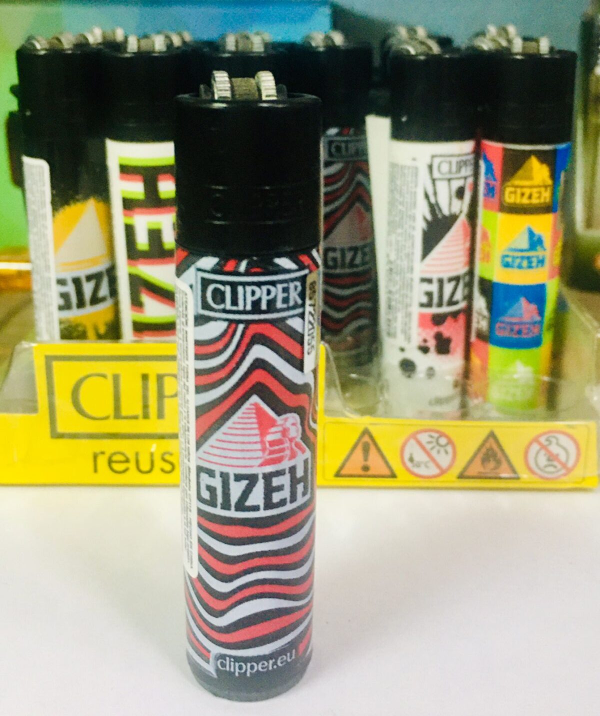 Encendedor Clipper Maxi Gizeh - Todo Humo Online